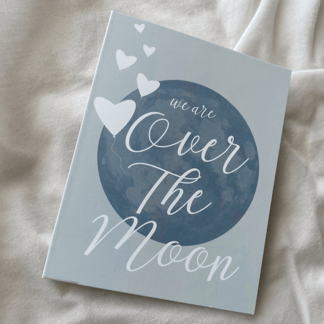 We Are Over The Moon Greeting Card – The Fourth