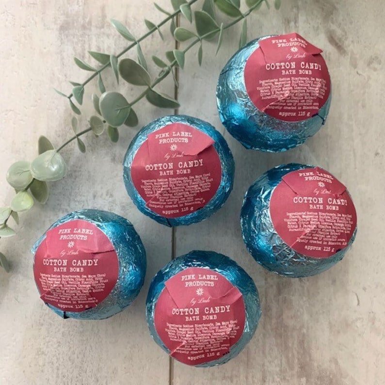 Cotton Candy Bath Bomb The Fourth