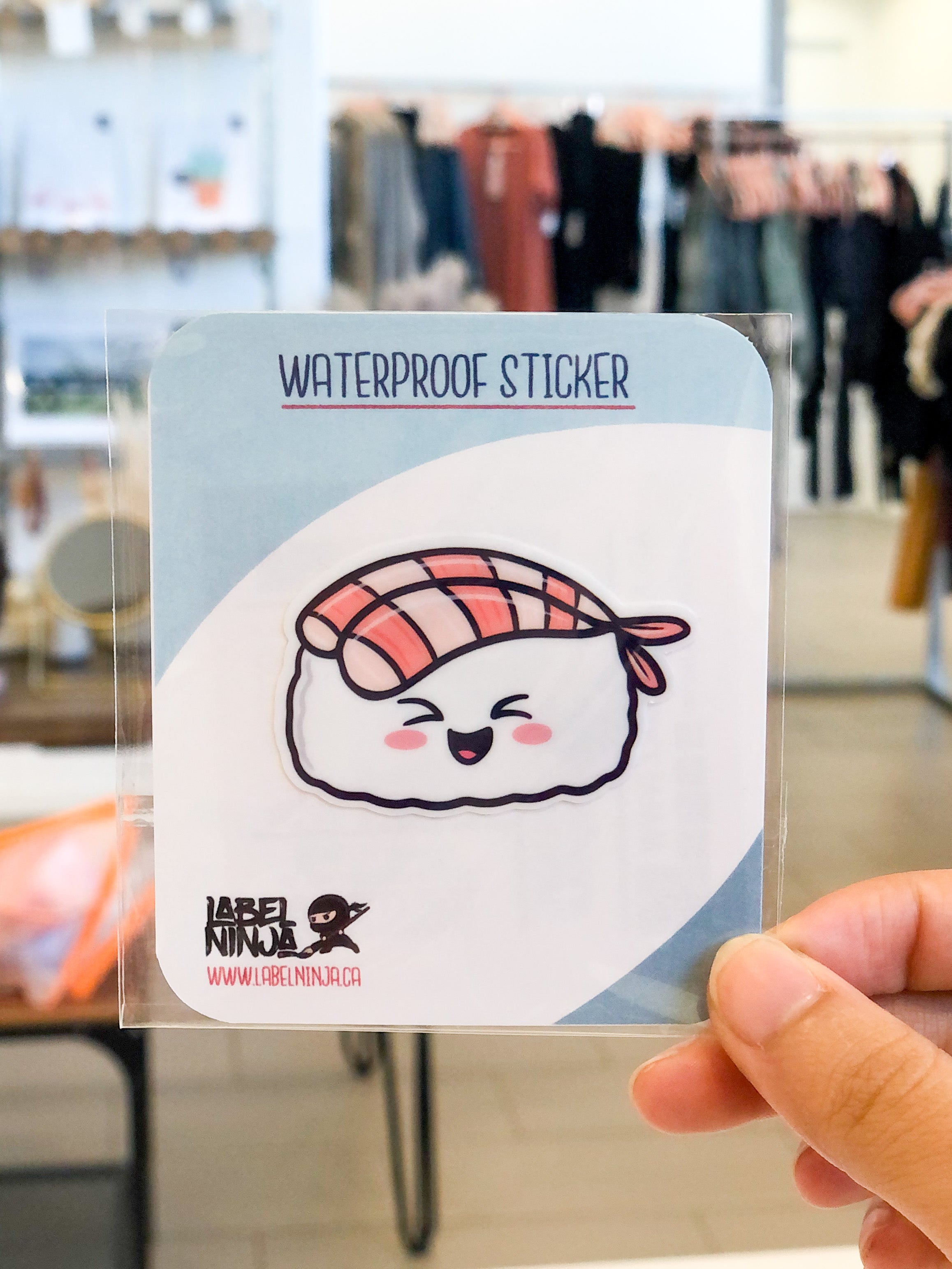 Ebi Sushi Sticker – The Fourth